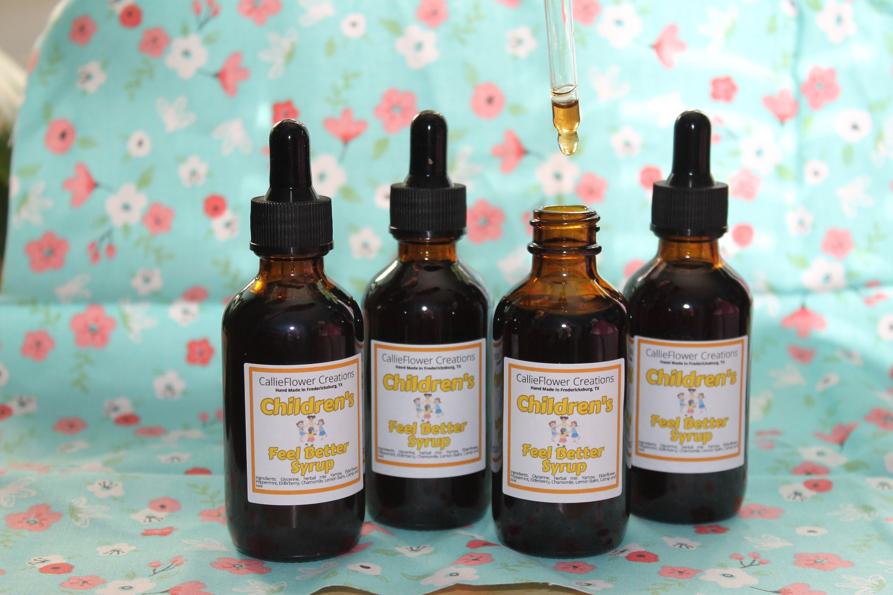 Children's Feel Better Syrup: Herbal Glycerite - Etsy