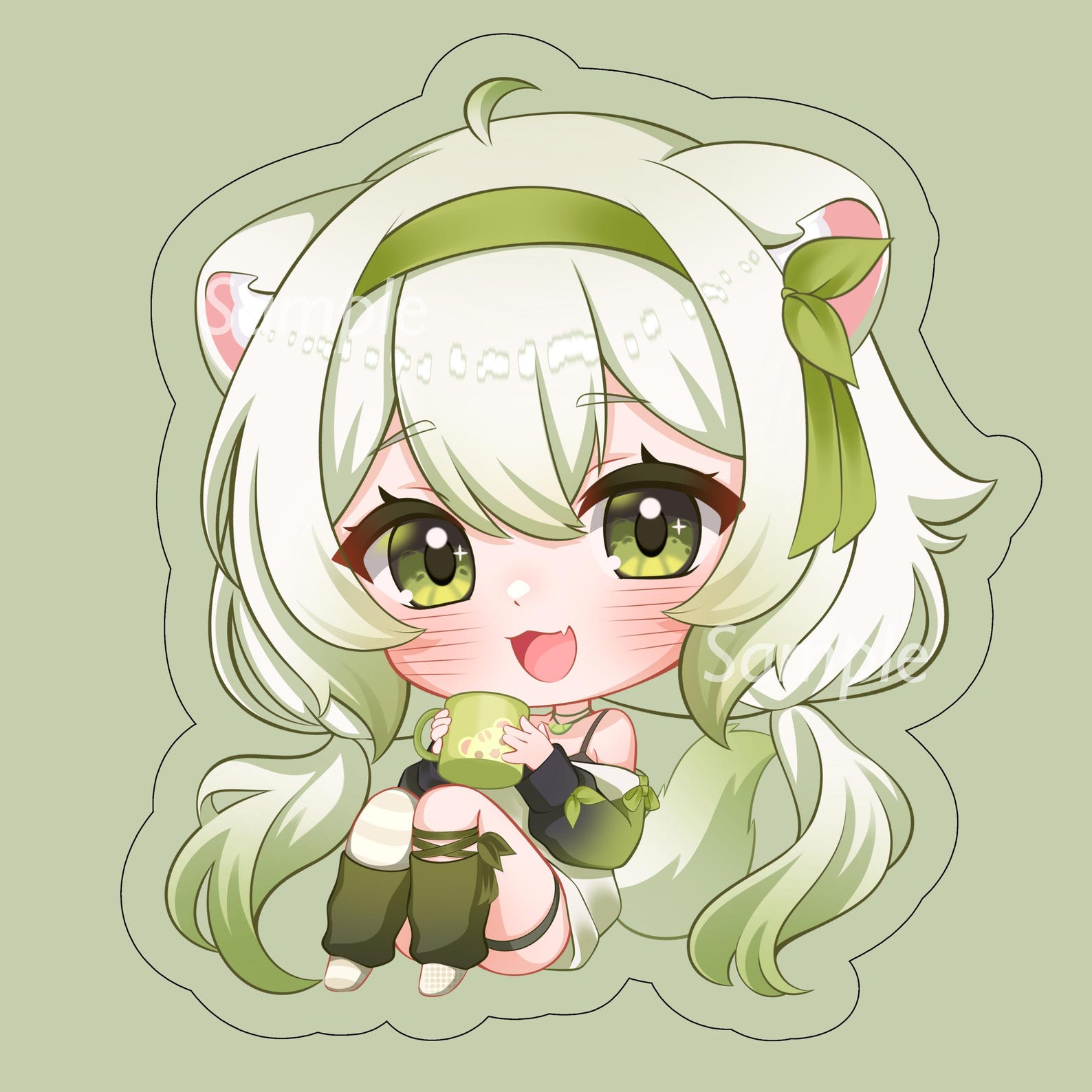 2.5” Indie Vtuber Acrylic Charms 3.0, Matara Kan, Laimu Limealicious ...