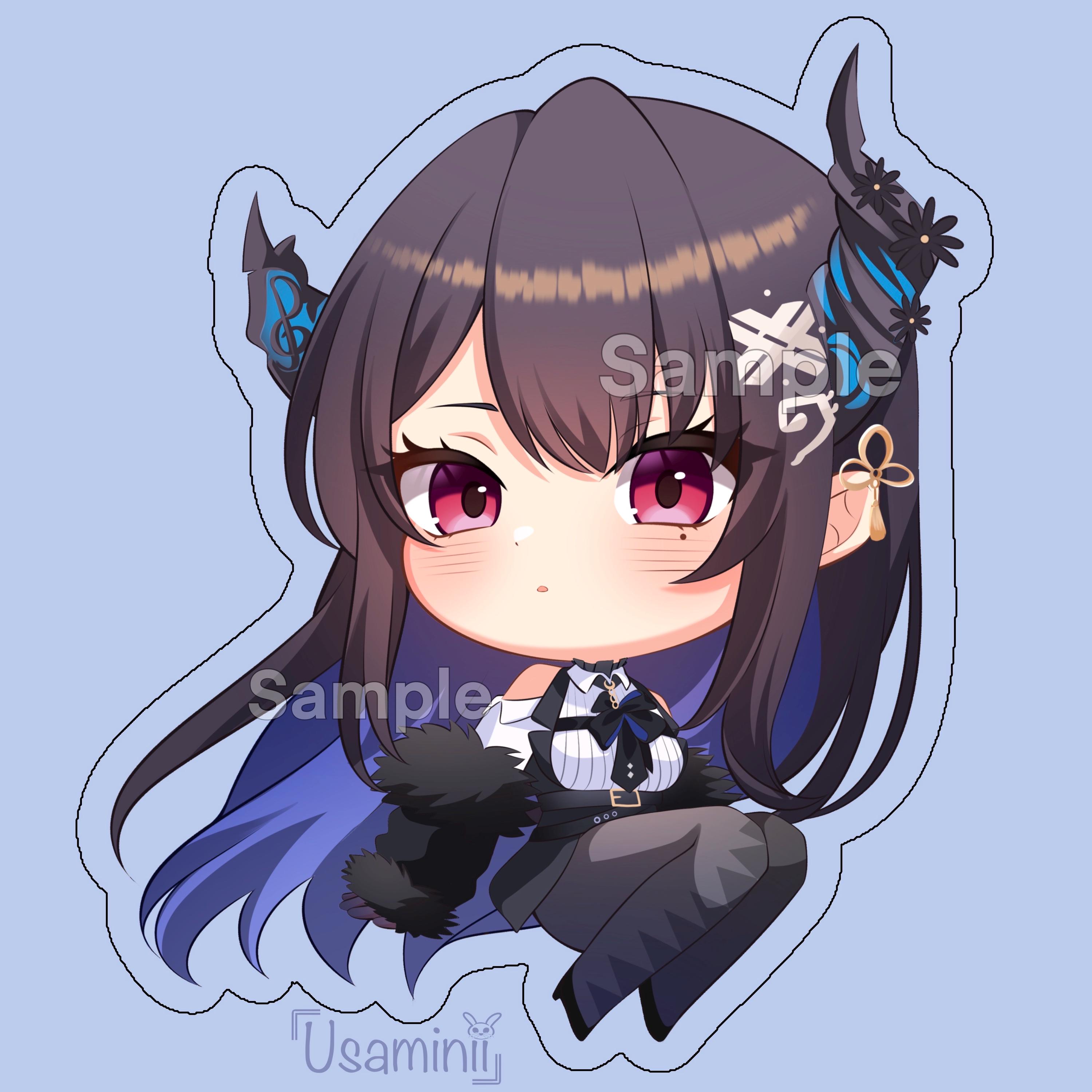 Hololive Advent 2.5” Vtuber Acrylic Charms, Acrylic Keychain, Fuwawa ...