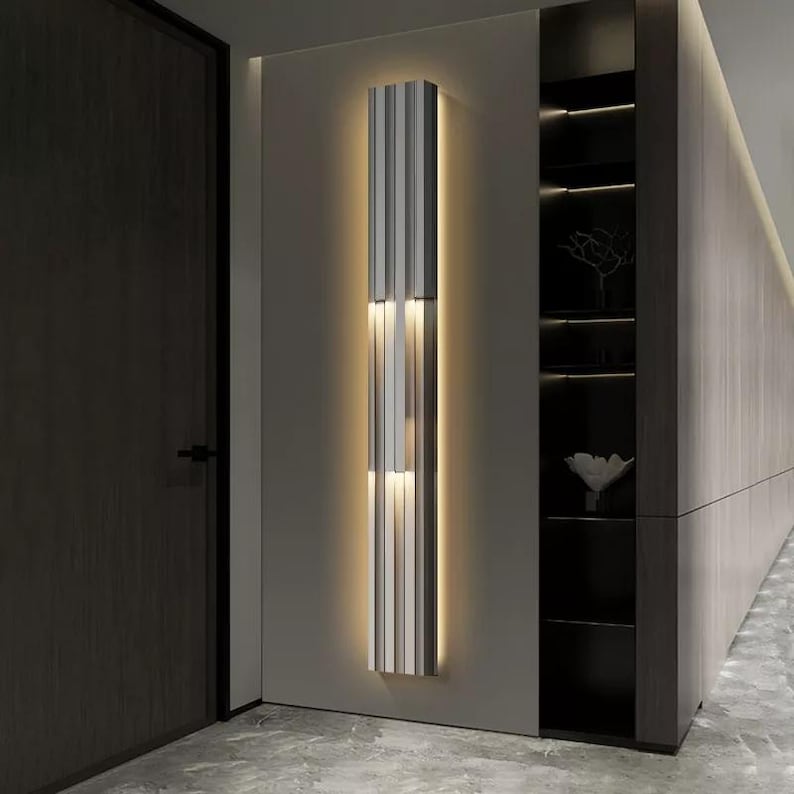 LED Canvas / Crystal Porcelin Strip Wall Art Home Decor - Etsy