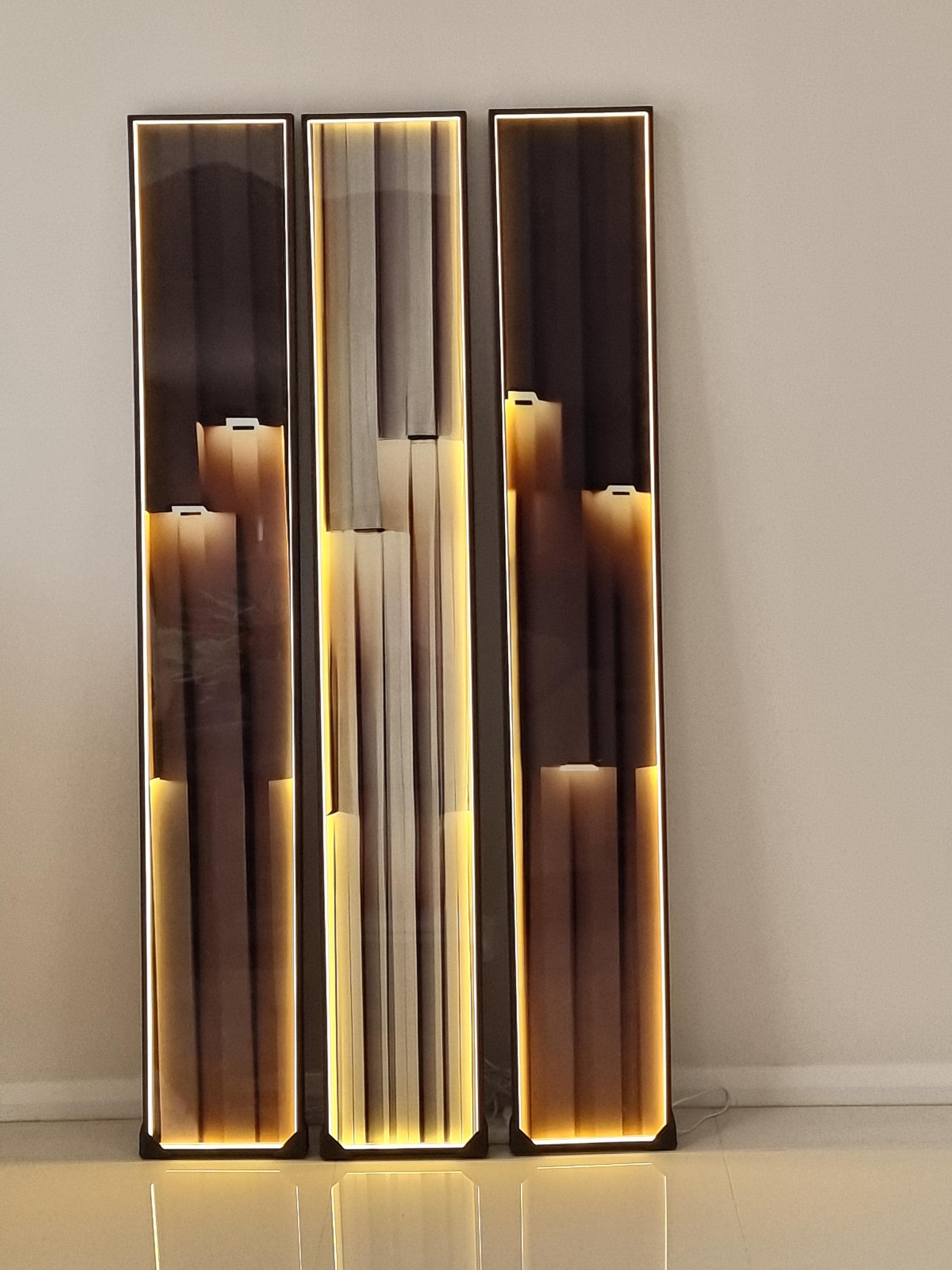 LED Canvas / Crystal Porcelin Strip Wall Art Home Decor - Etsy