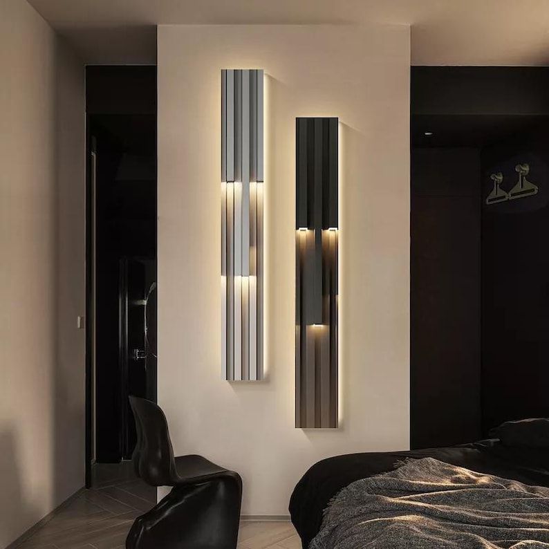 LED Canvas / Crystal Porcelin Strip Wall Art Home Decor - Etsy