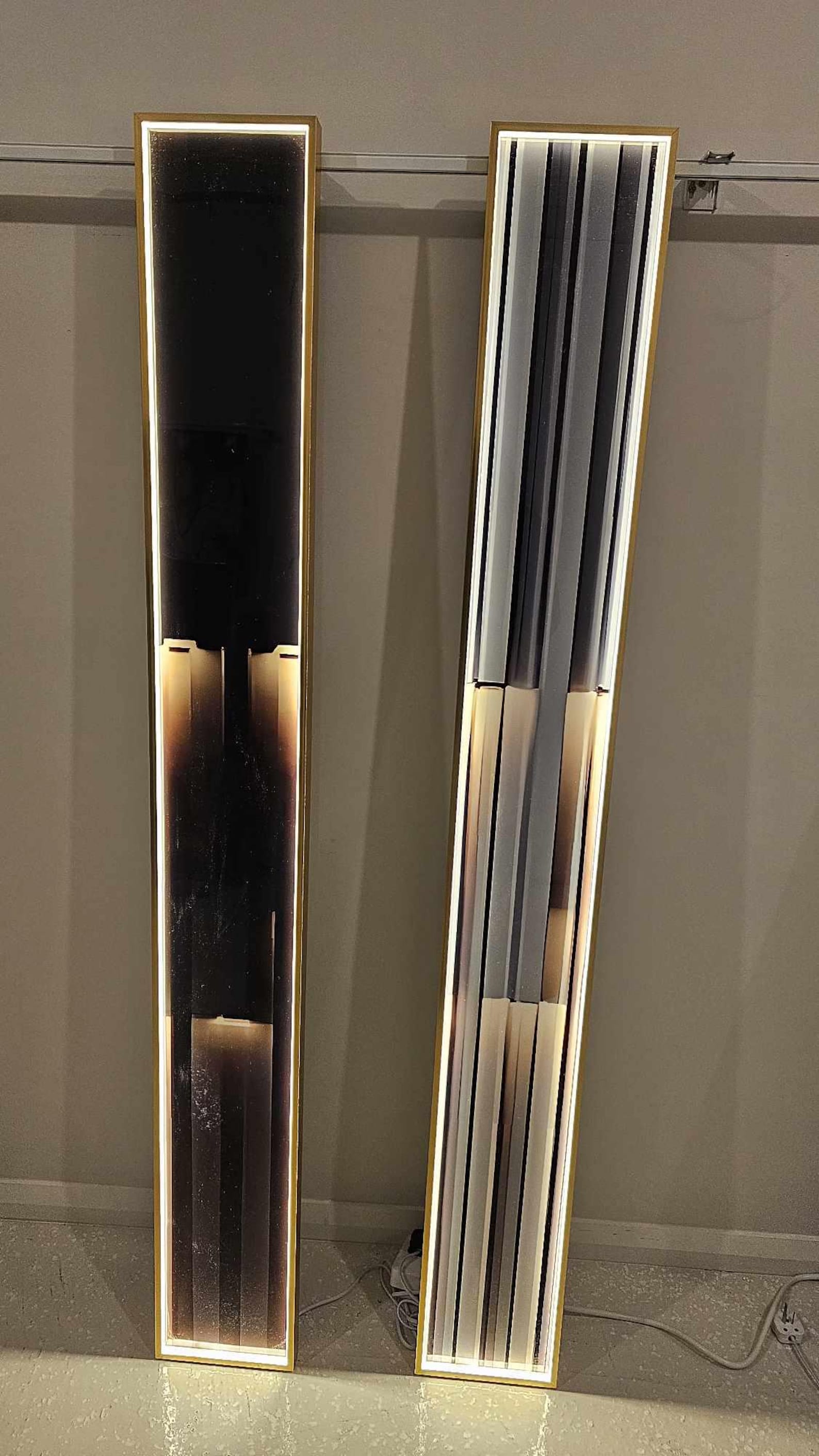 LED Canvas / Crystal Porcelin Strip Wall Art Home Decor - Etsy