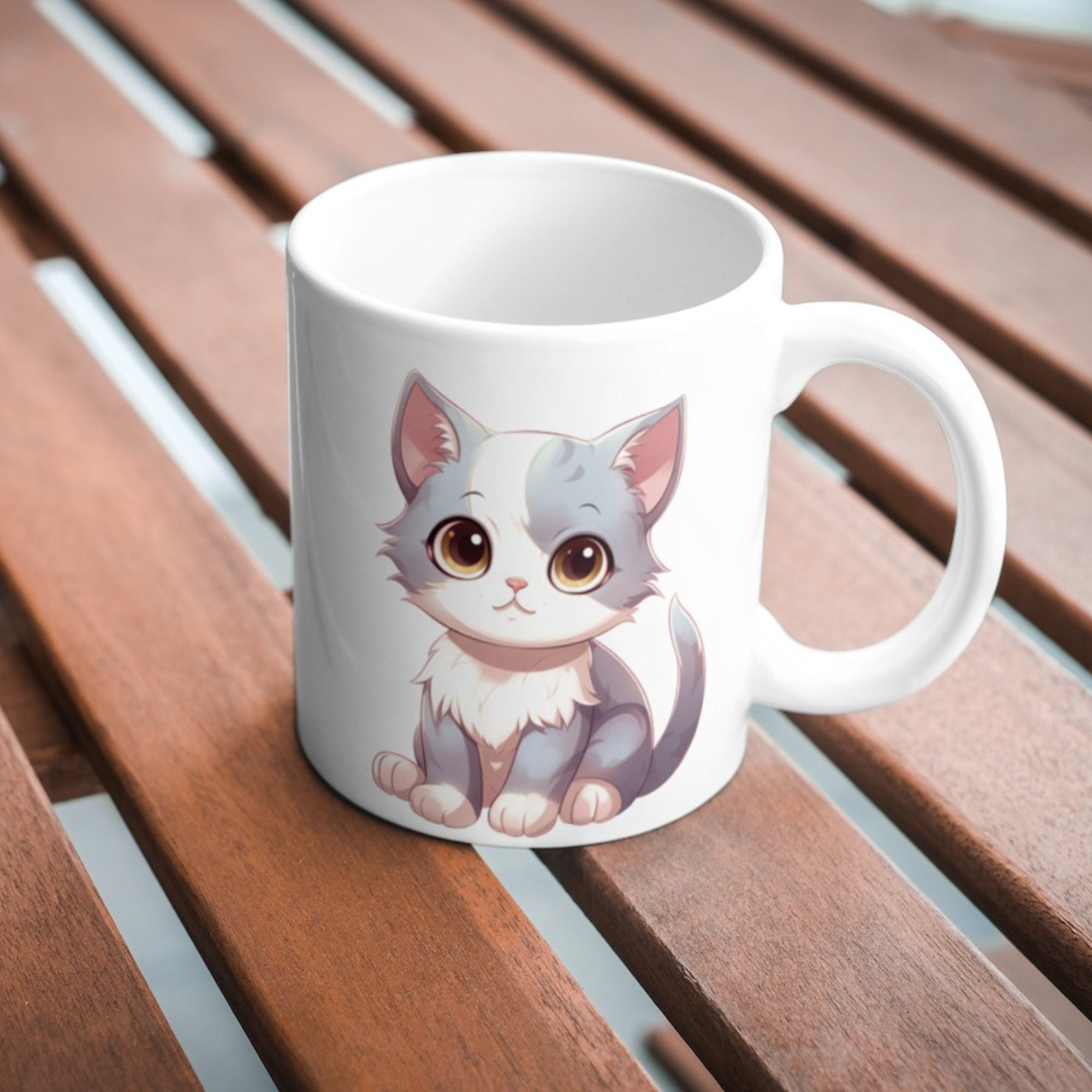 Cute Cat Clipart, Adorable Kittens Clipart for Digital Projects ...