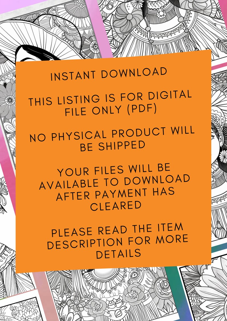 25 Fun Coloring Pages of Mexican Latin Girls, Lovely Floral Printable ...