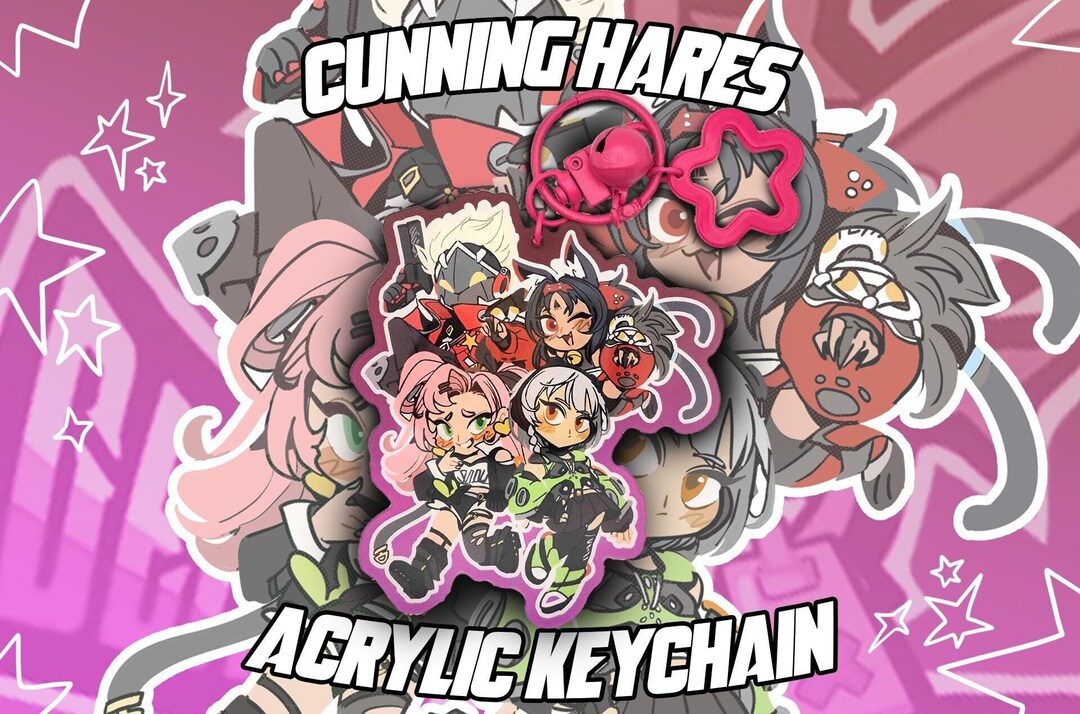 Cunning Hares Zenless Zone Zero ZZZ Hoyoverse Acrylic Keychain (anby ...