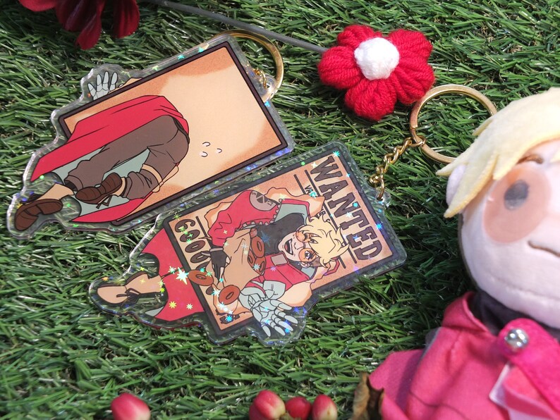 Trigun Stampede Vash and Wolfwood Acrylic Keychain - Etsy