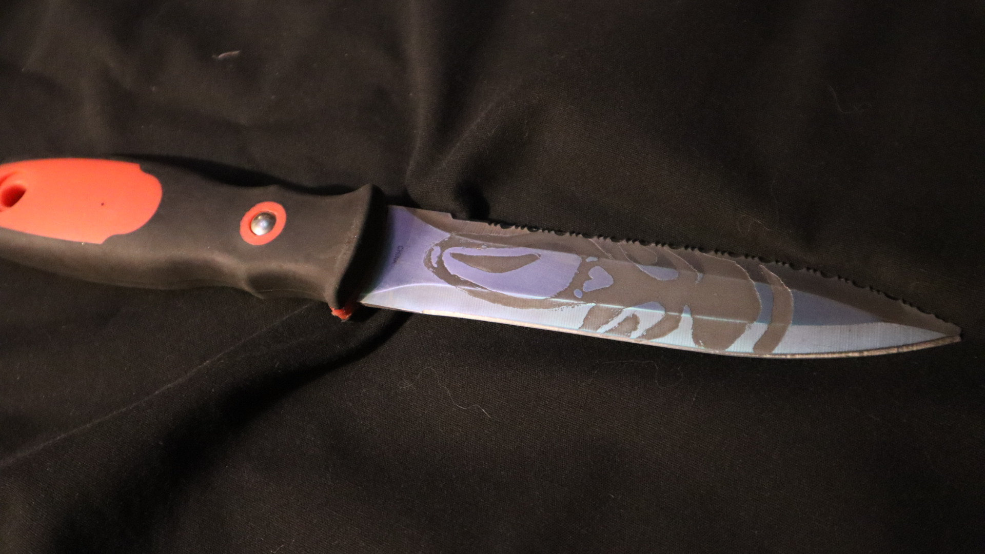 Ghostface Etched Blade - Etsy