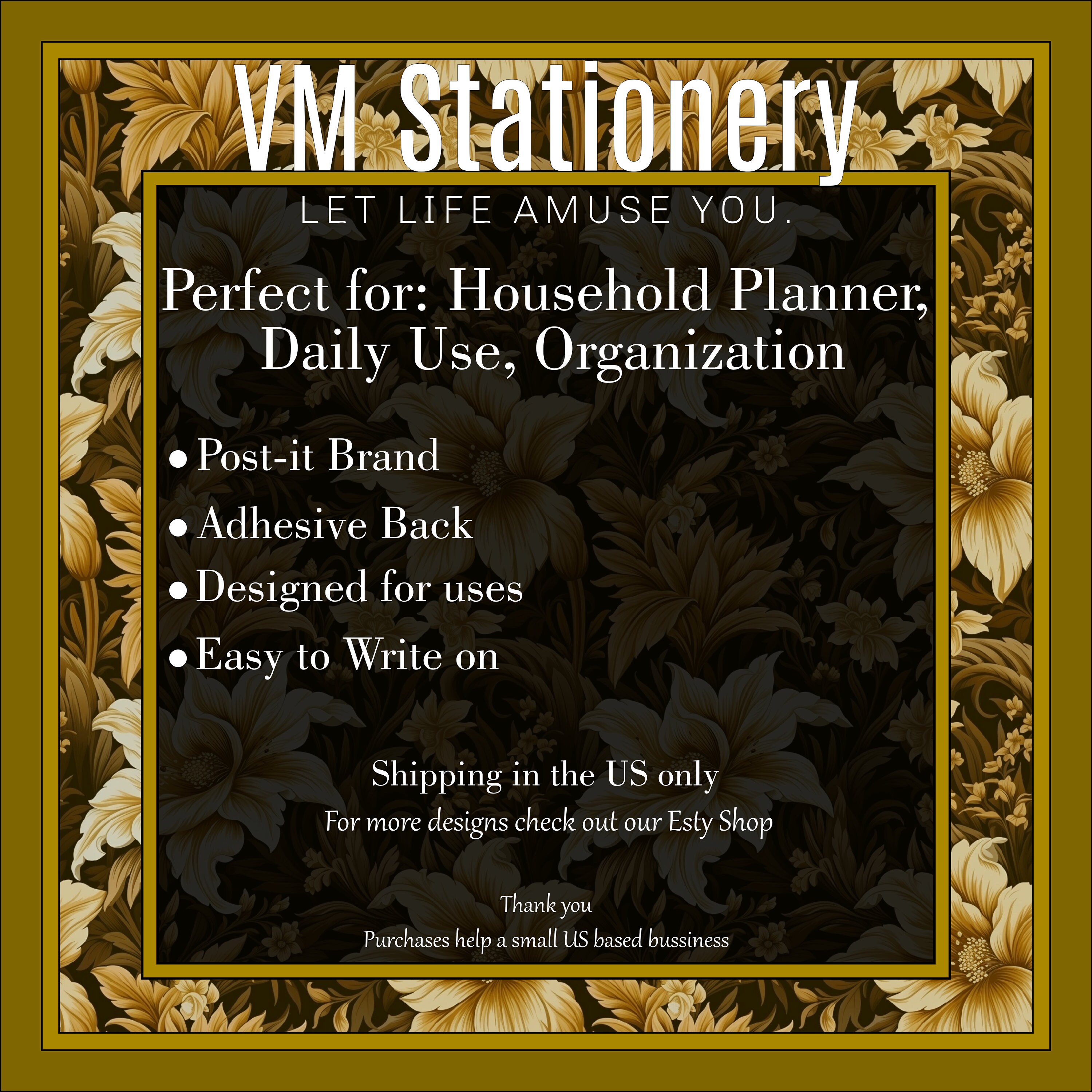 Colorful Succulents 6x4 in Blank Post-it® Note Pads Great for Office ...