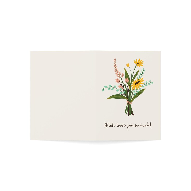 Islamic Greeting Cards, Muslim Card, Supportive Muslim Card, Islamic ...