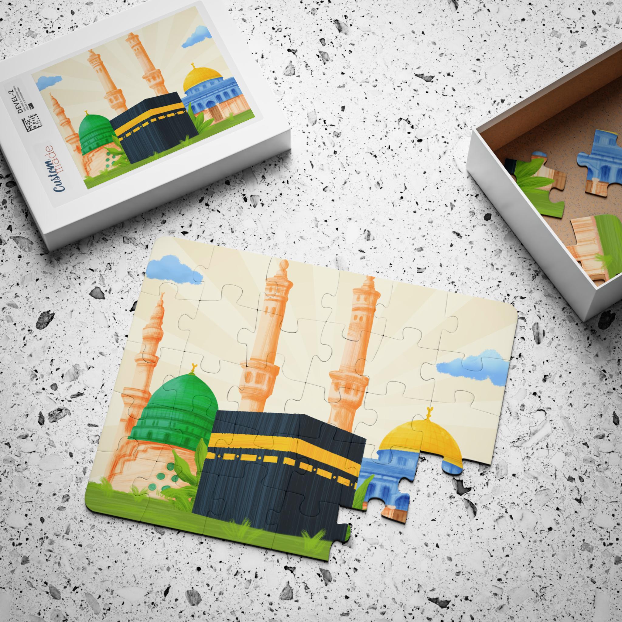 Islamic Puzzle Muslim Kids Puzzle, Palestine Masjid Al Aqsa, Muslim ...