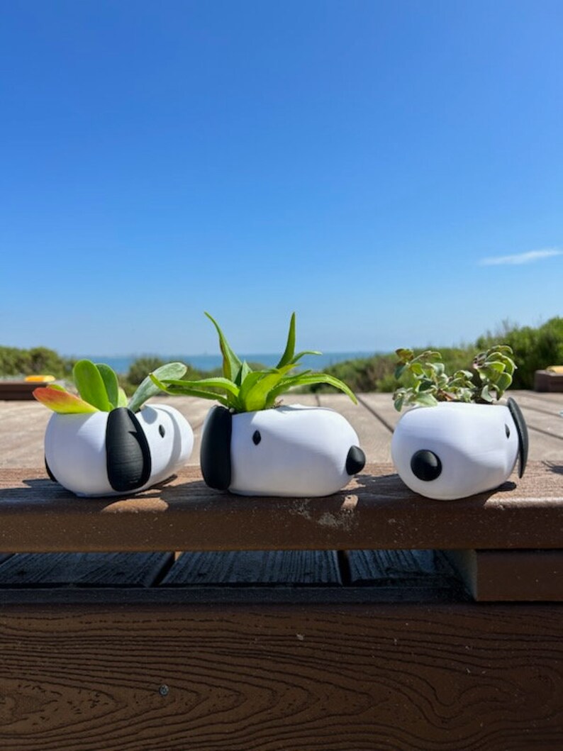 Snoopy Pot - Etsy