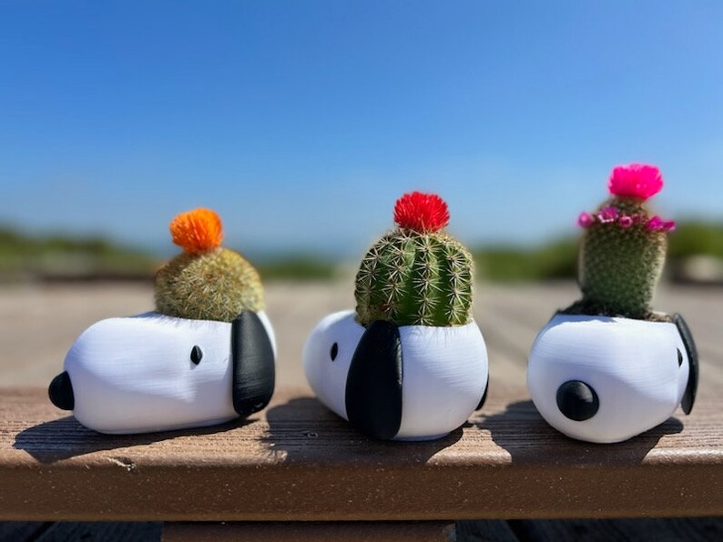 Snoopy Pot - Etsy