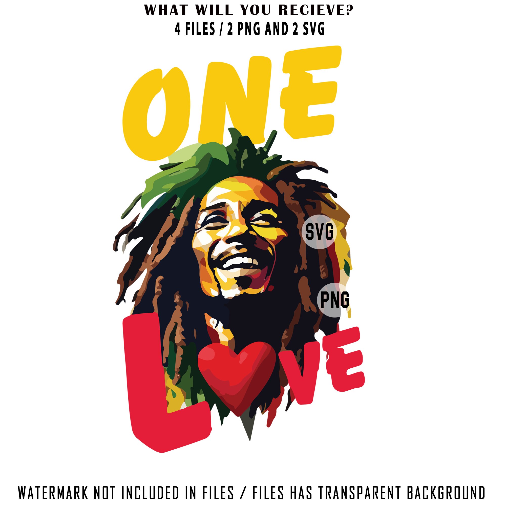 One Love Svg, Reggae Music Lover Svg,afro American Svg Marley Shirt ...