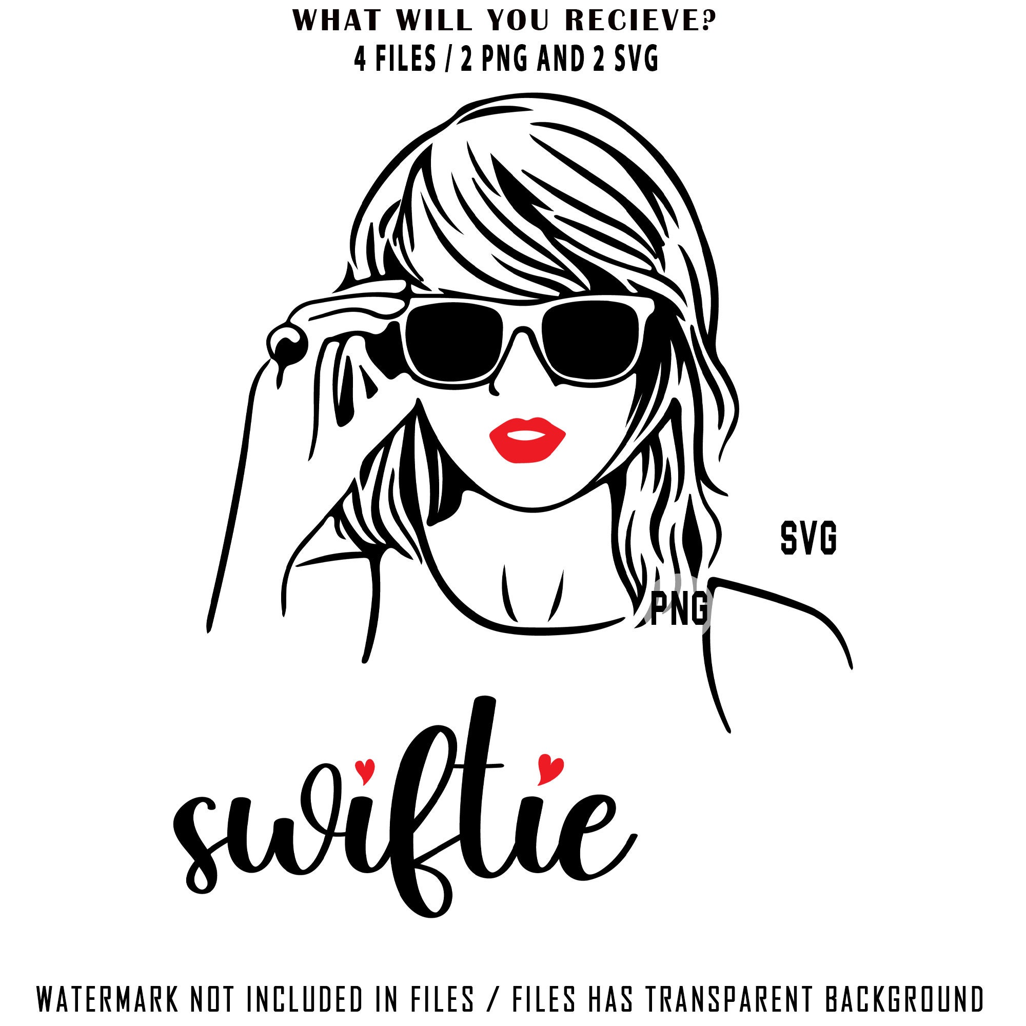 Taylor Swift Svg for Cricut and Sublimate Print, Swiftie Svg. Portrait ...