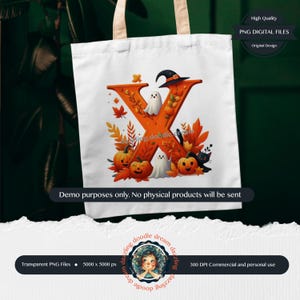 Halloween Alphabet, Halloween Decor, Cute Ghost, Halloween Letters ...