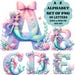 Mermaid Letters, Mermaid Alphabet, Mermaid Png, Mermaid Clipart ...