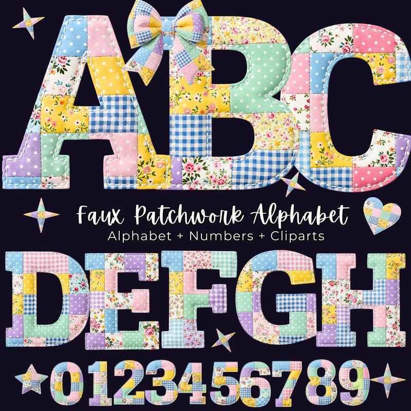 Quilted Grandma Letters - Etsy