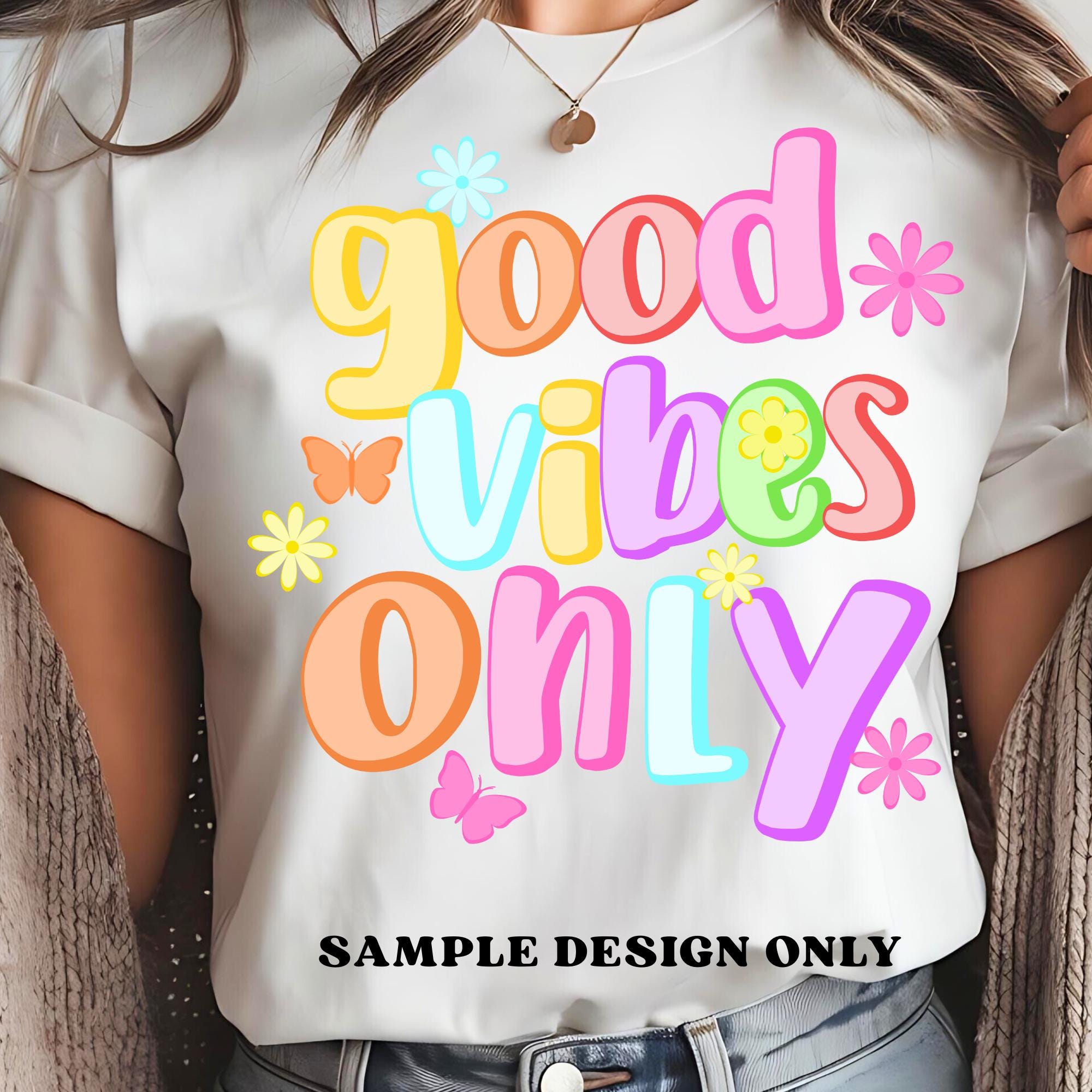 Preppy Doodle Alphabet PNG Bundle: Colorful Hand-drawn Font (digital ...