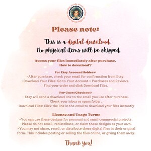 Preppy Letters & Numbers PNG Bundle, 7 Colors Doodle Alphabet Clipart ...