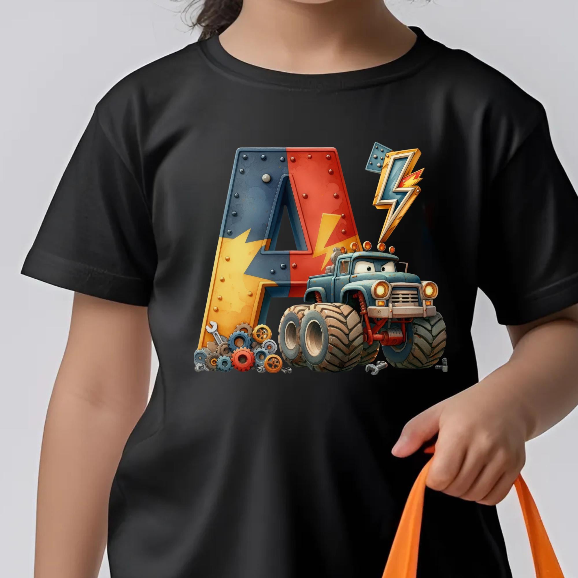 Monster Truck Alphabet PNG Bundle, Numbers Clipart, Boys Birthday ...