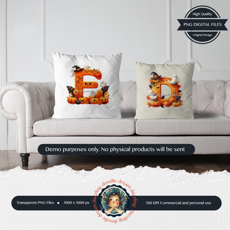 Halloween Alphabet, Halloween Decor, Cute Ghost, Halloween Letters ...