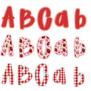Strawberry Letter, Doodle Alphabet, Strawberry Png, Strawberry Girls ...