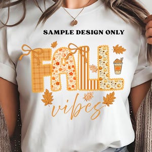Fall Alphabet PNG, Lace Letters & Numbers, Autumn Sublimation Clipart ...