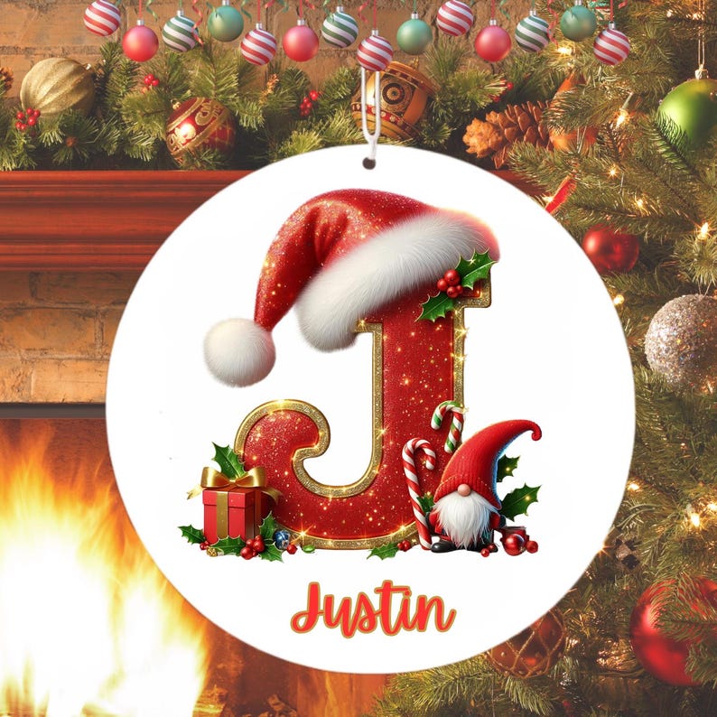 Christmas Alphabet PNG, Christmas Letters Clipart, Christmas Gnome ...