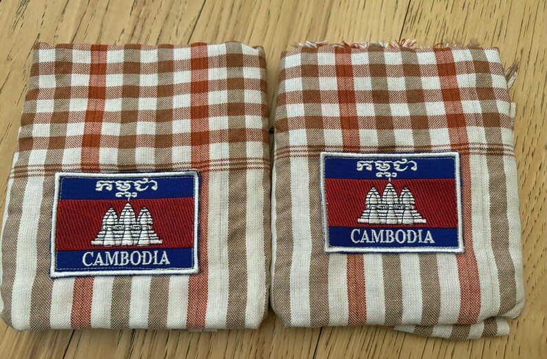 Scarves/ Kromah Khmer - Etsy