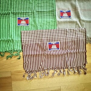 Scarves/ Kromah Khmer - Etsy