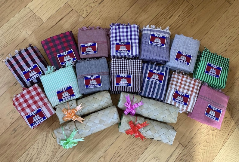 Scarves/ Kromah Khmer - Etsy