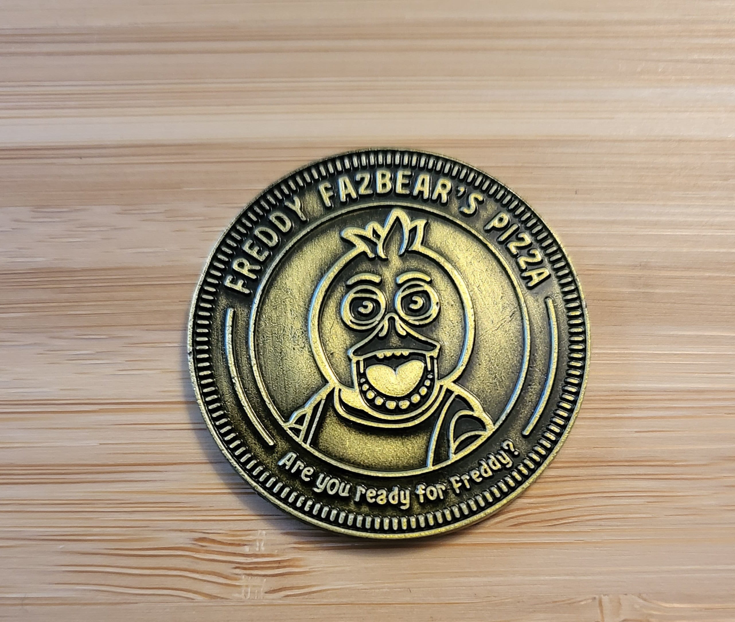 Five Nights at Freddys FNAF Metal Arcade Coins - Etsy