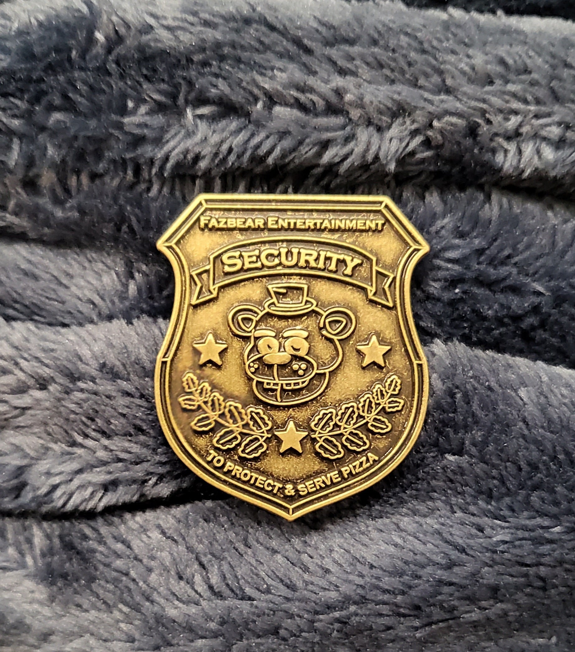 Five Nights at Freddy's FNAF Security Badge Lapel Pin - Etsy