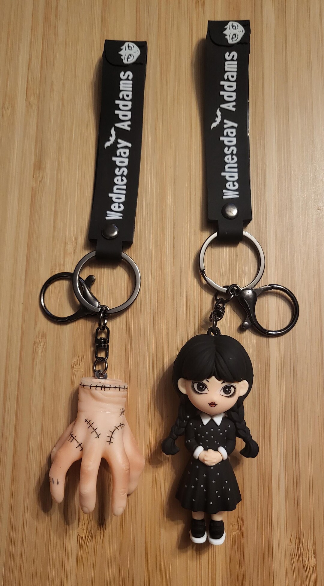 Wednesday Thing Addams Inspired Keychain Key Ring - Etsy