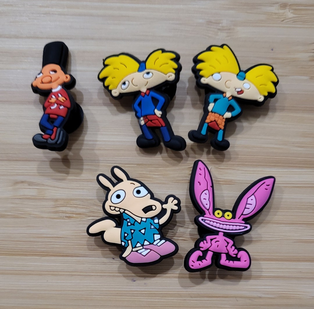 Rocco, Hey Arnold, Aaaah Real Monsters Croc Charm Bundle - Etsy