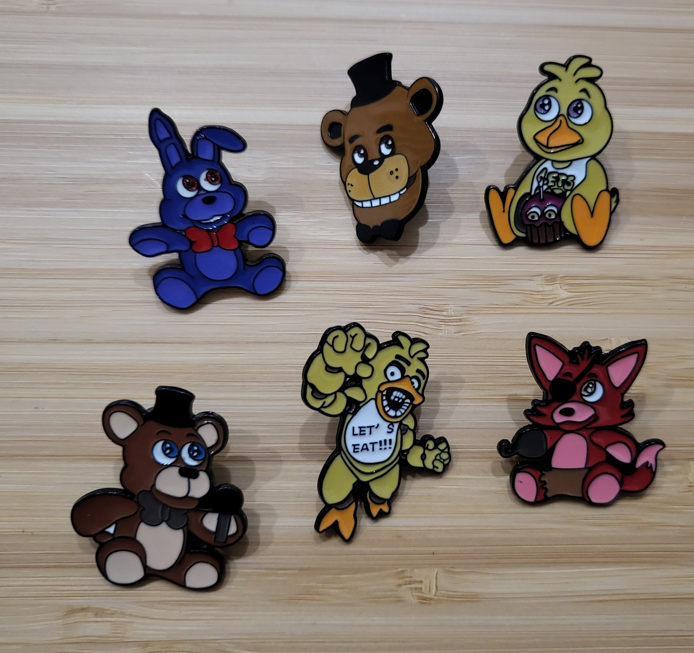 Five Nights at Freddy's Lapel Pin - Etsy