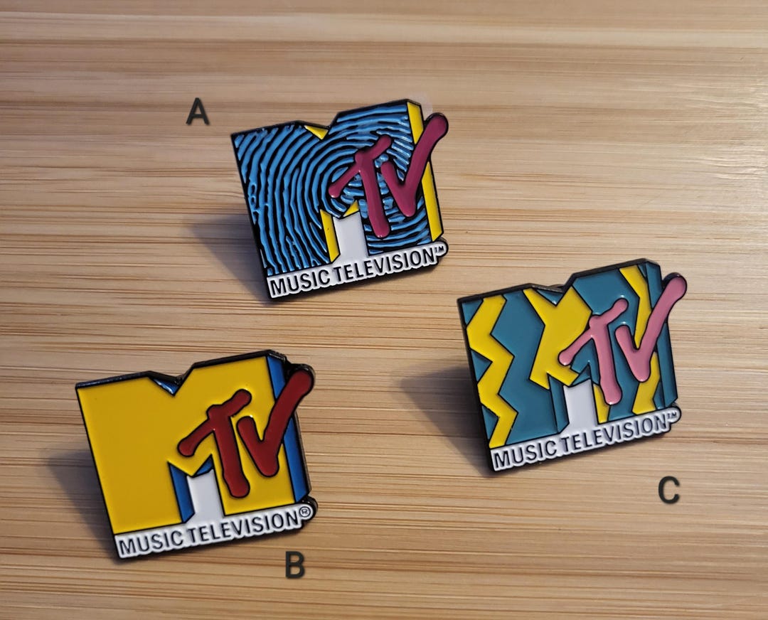 MTV Inspired Pins - Etsy