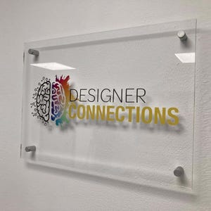 Custom Business Sign | Personalized Rectangular Sign | Business Logo ...