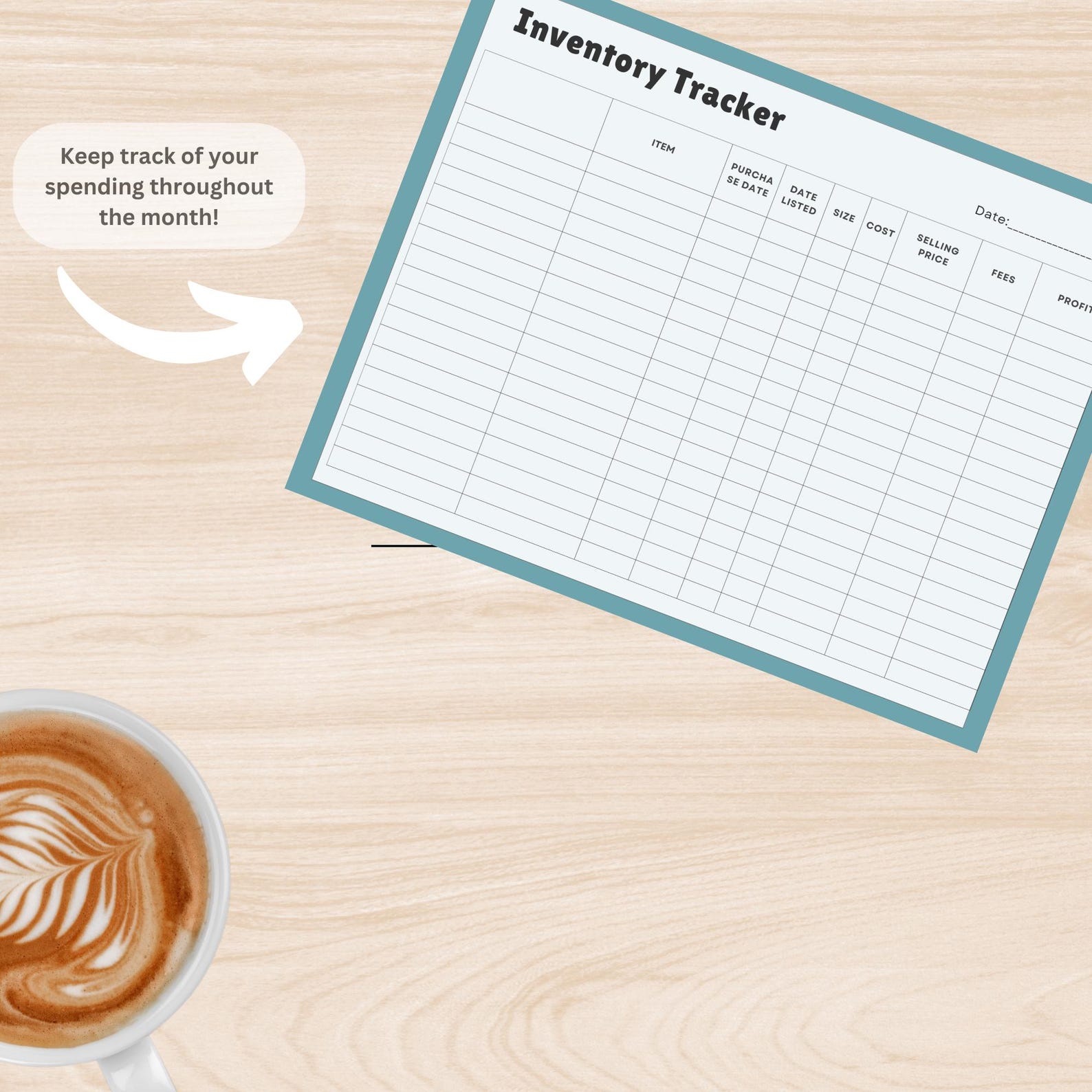 Inventory Tracker Template, Business Product Inventory Sheet, Inventory ...