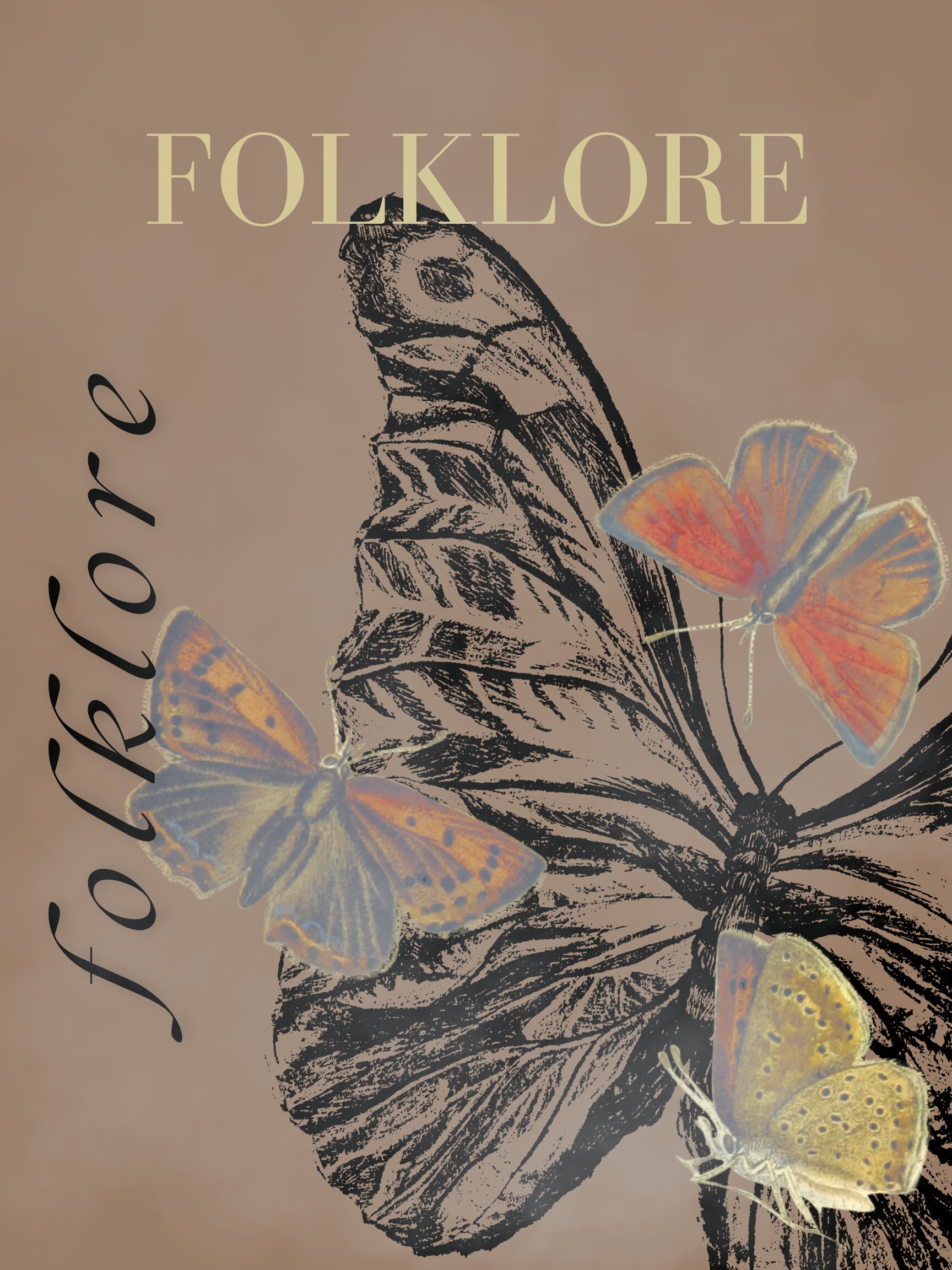 Taylor Swift Folklore Inspired Poster digital Download - Etsy