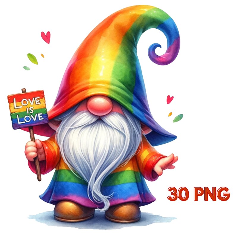 LGBT Gnome PNG Pride Month Gnome PNG, Pride Gnome Clipart, Diversity ...