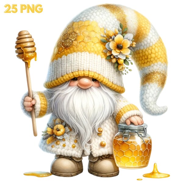 Bee Gnomes Svg - Etsy