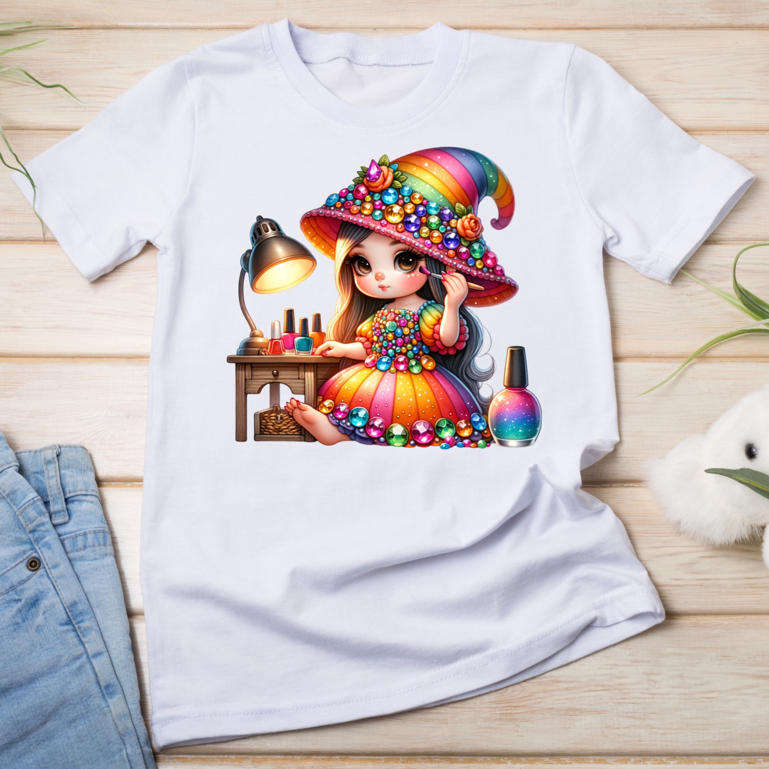 Charming Esthetician Gnome Clipart, Beauty Gnome Png, Nail Tech Gnomes ...