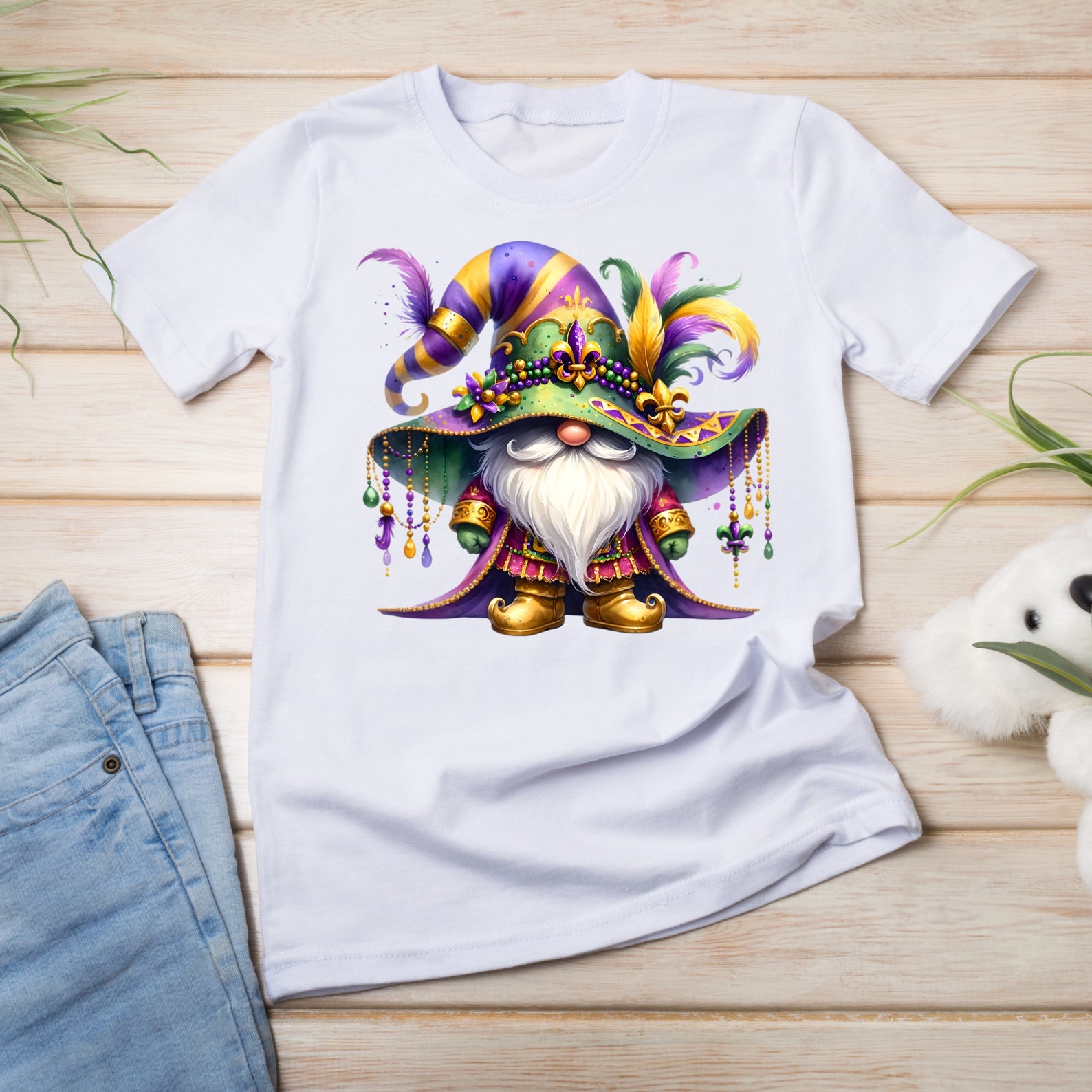 Mardi Gras Gnome PNG, Festival Party Gnome Clipart Commercial Use Mardi ...