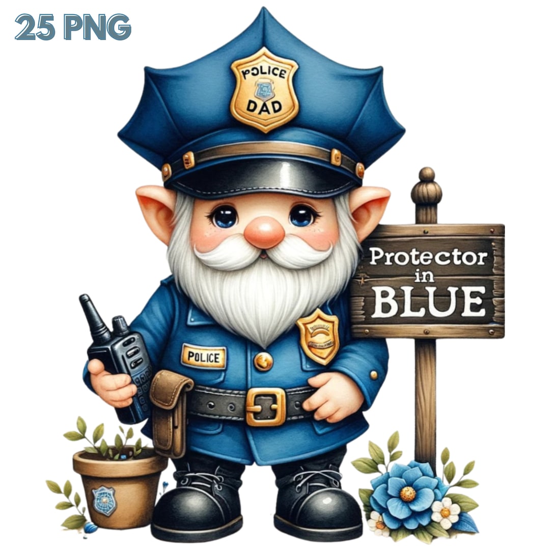 Watercolor Father's Day Gnomes PNG Clipart Bundle, Gnome Dad Son PNG ...