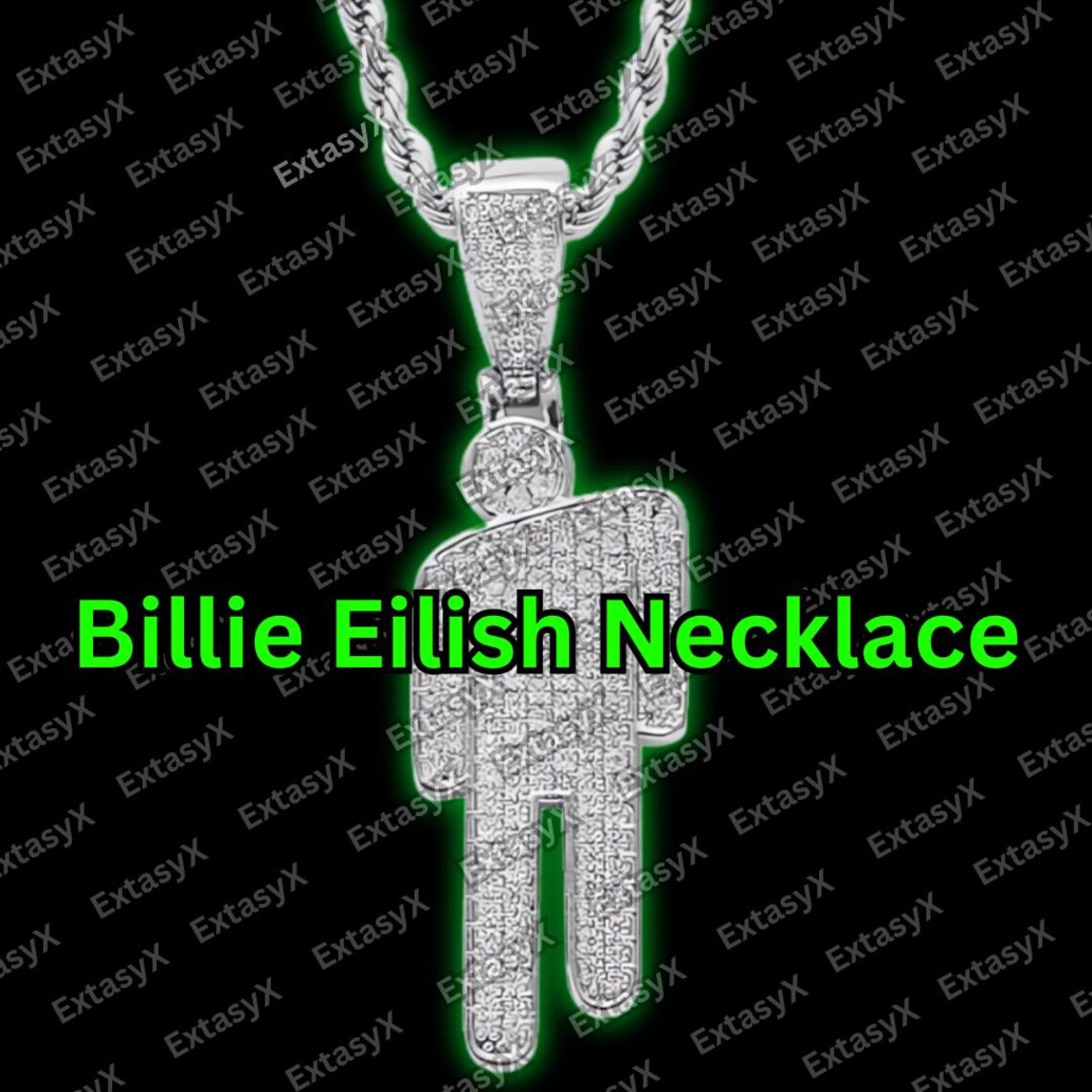 Billie Eilish Pendant Necklace - Etsy