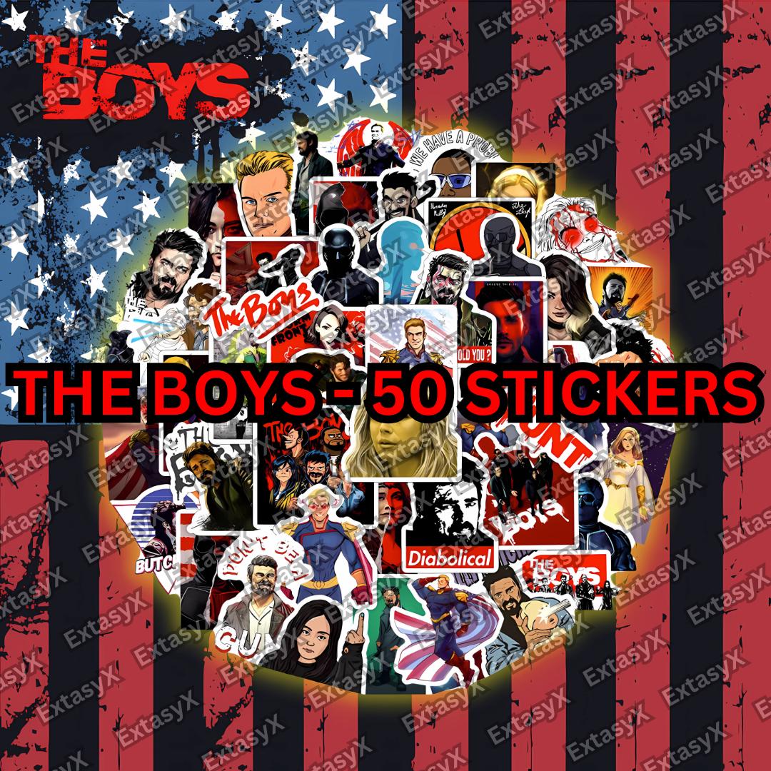 The Boys TV Show Stickers - 50 Surprise Pcs Set - Etsy