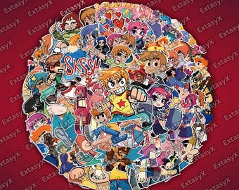 Scott Pilgrim Band - Scott Pilgrim VS. the World Stickers - Etsy