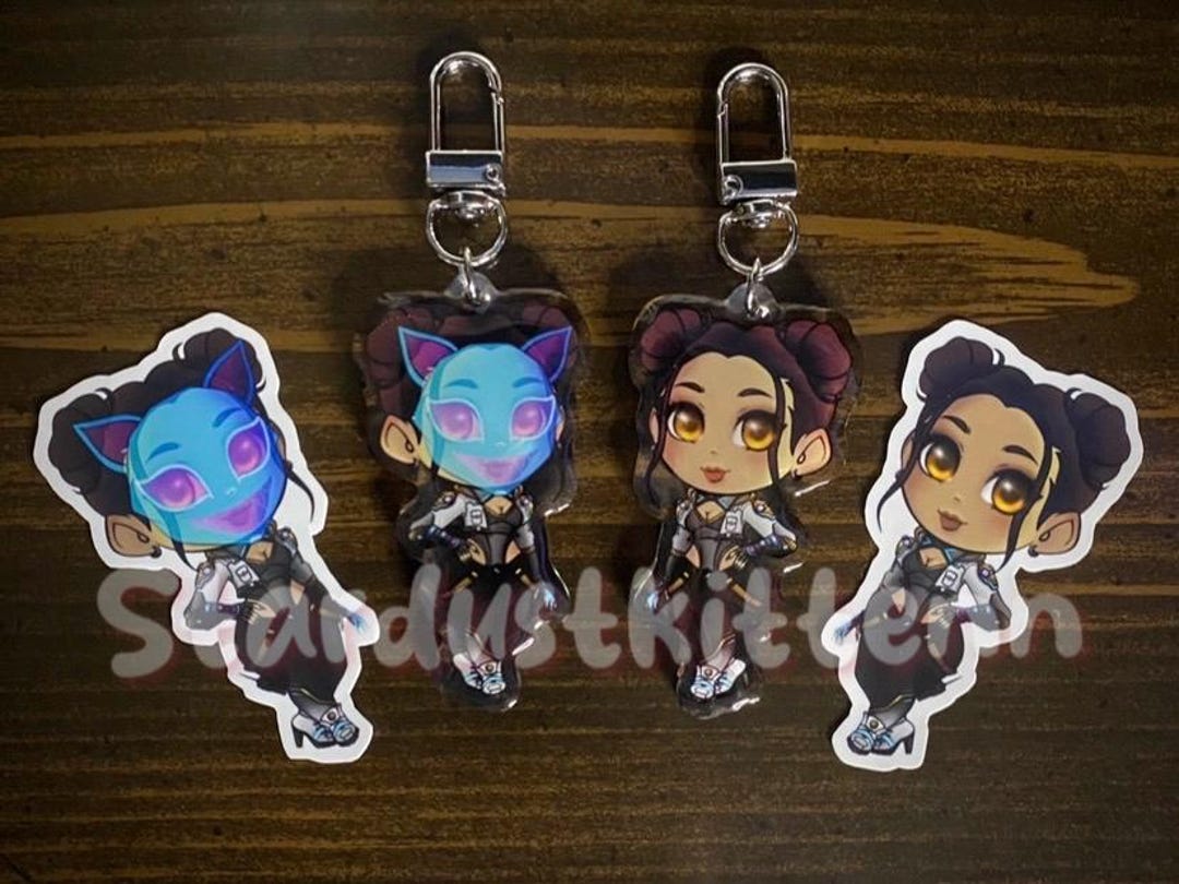 Apex Legends - Demon Claws Loba - Double Sided Epoxy Keychains and ...